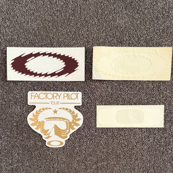 Oakley | Accessories | Oakley Vintage 2 Static O Square O Decals ...